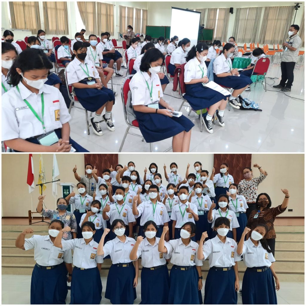 OSIS SMP Regina Pacis Surakarta Periode Tahun 2022 Resmi Dilantik